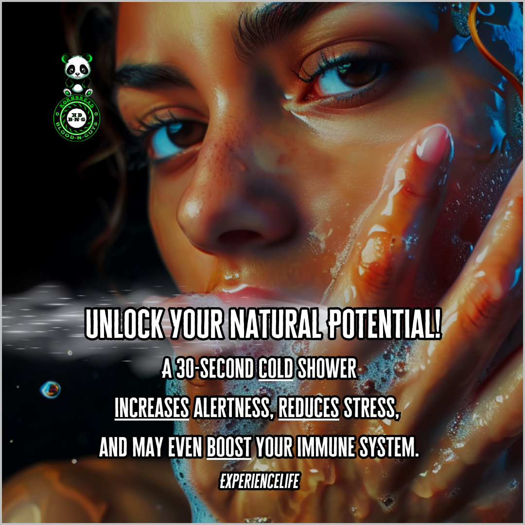 The Surprising Benefits Of A 30-Second Cold Shower! – KBBNG